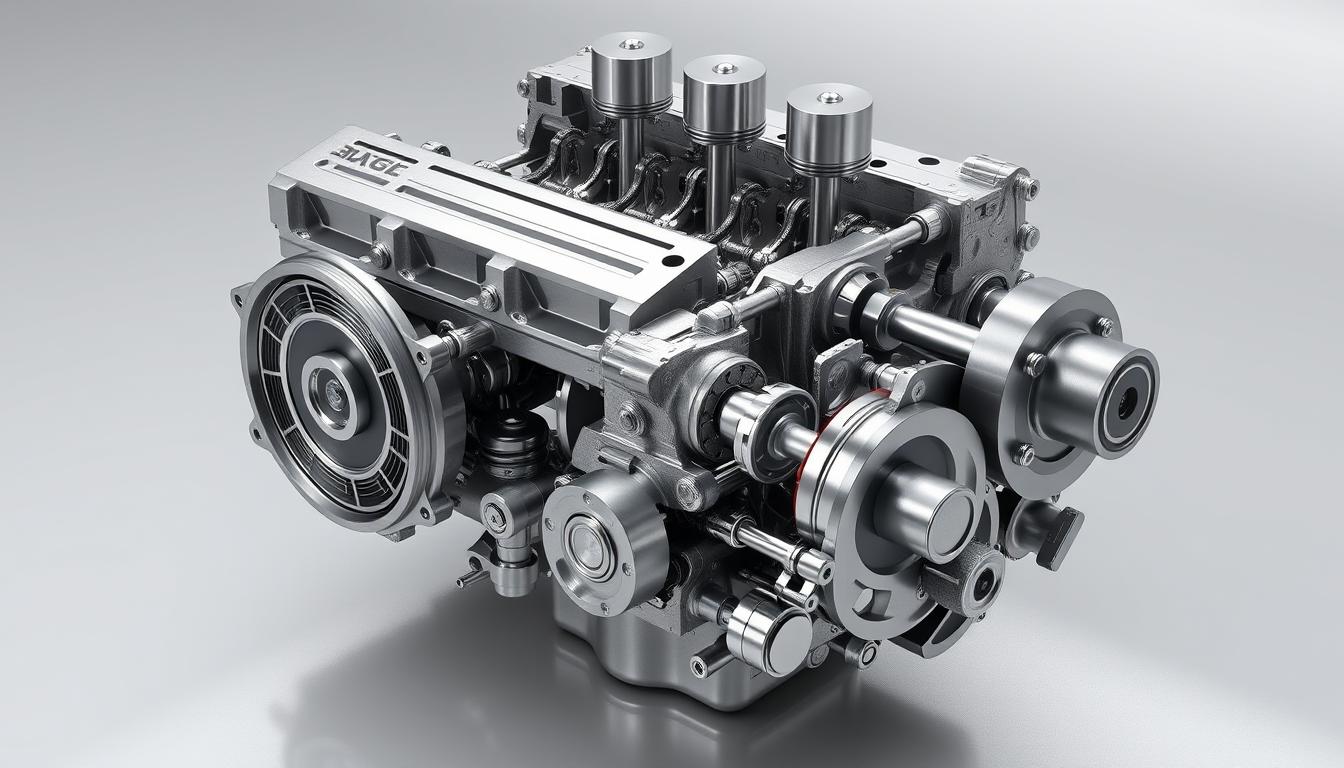 ¿Cuales son las partes principales del motor?